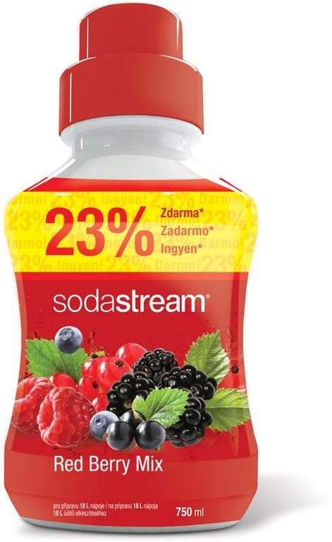 SODASTREAM sirup red berry 750ml | mujrendlik.cz